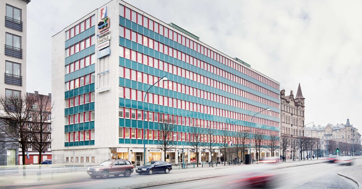 Kontor mitt i city med utsikt över staden — Wihlborgs